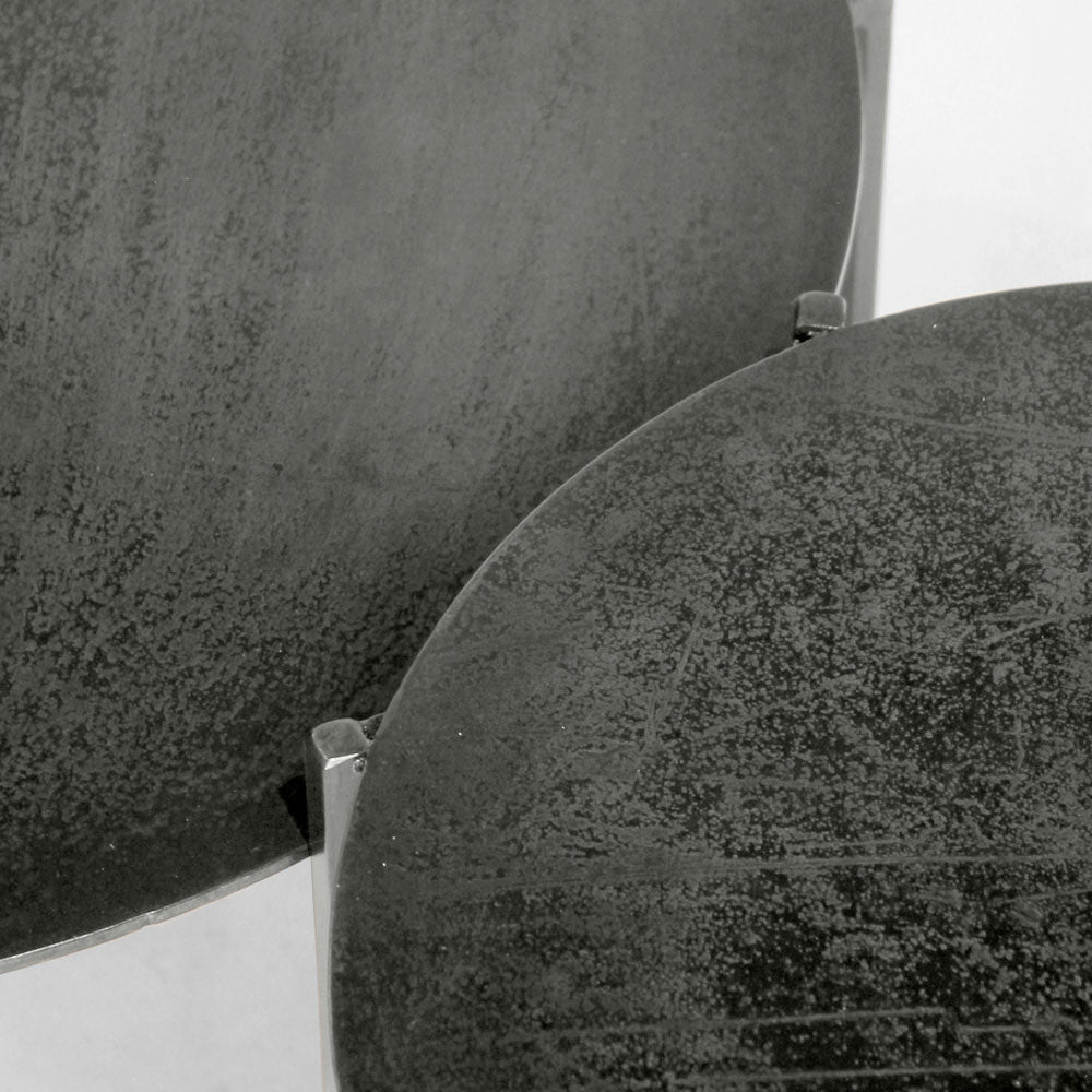 Mesa de Sala Creta Set x2 Metal|Metal. – 902 Showroom